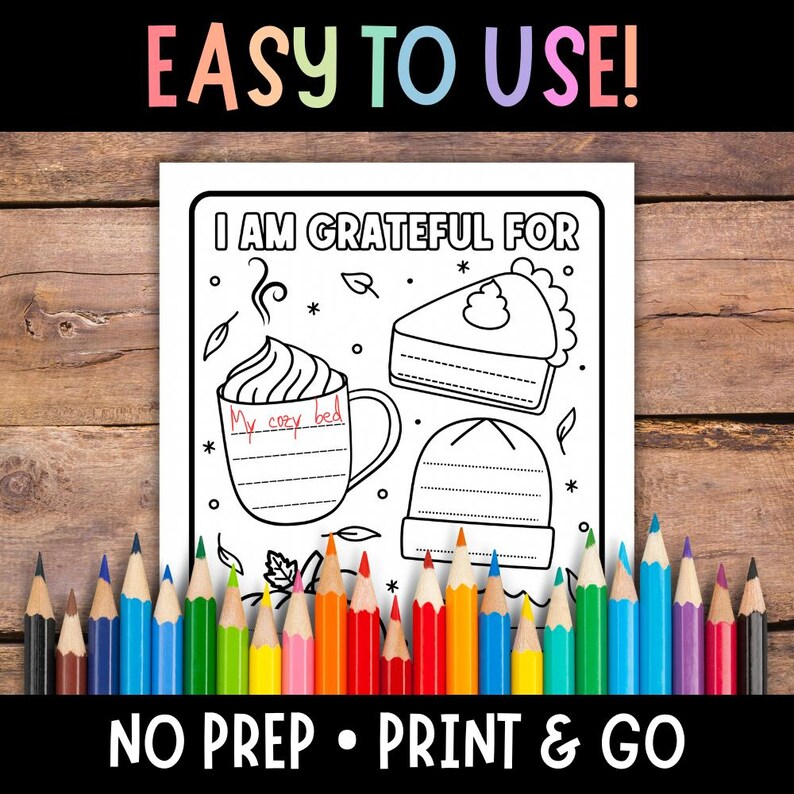 Thanksgiving Coloring, Gratitude Coloring Pages, Gratitude Coloring ...