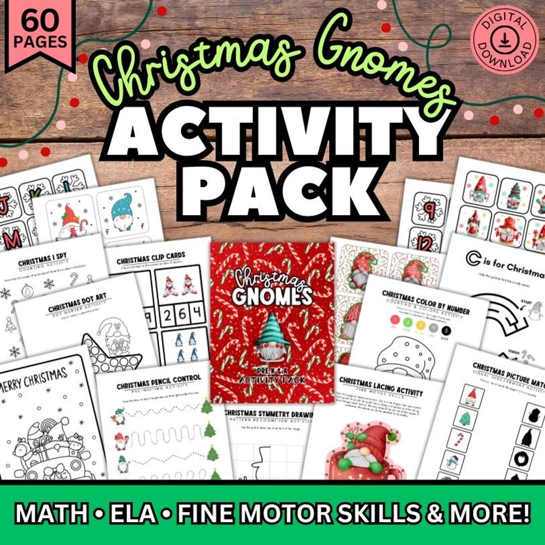 Prek Christmas Printable, Kids Coloring Pages, Kindergarten Activities ...