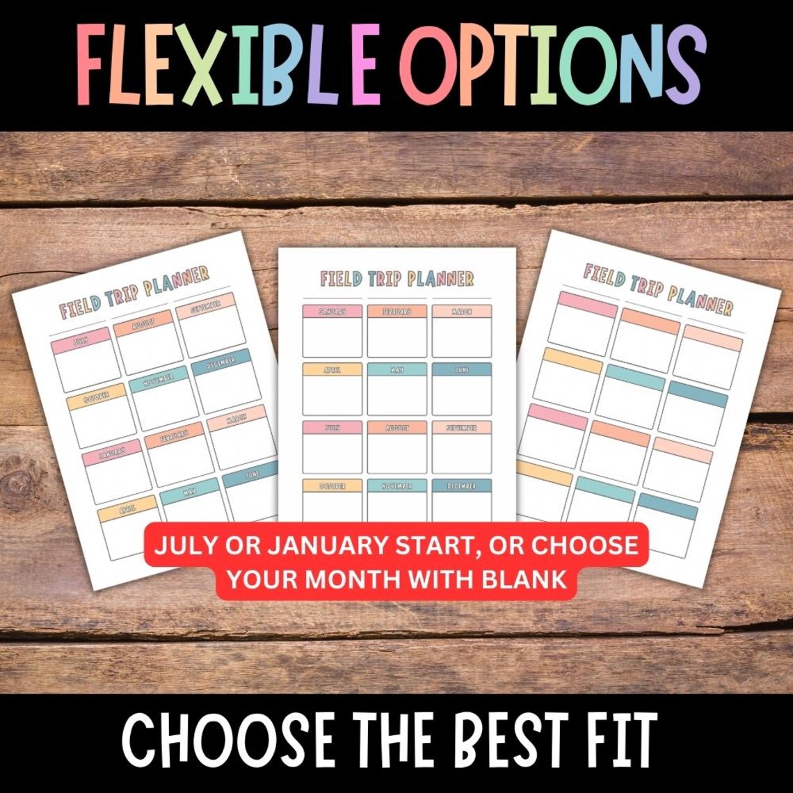 Field Trip Planner, Field Trip Planning, School Outing Planner, Plan a ...