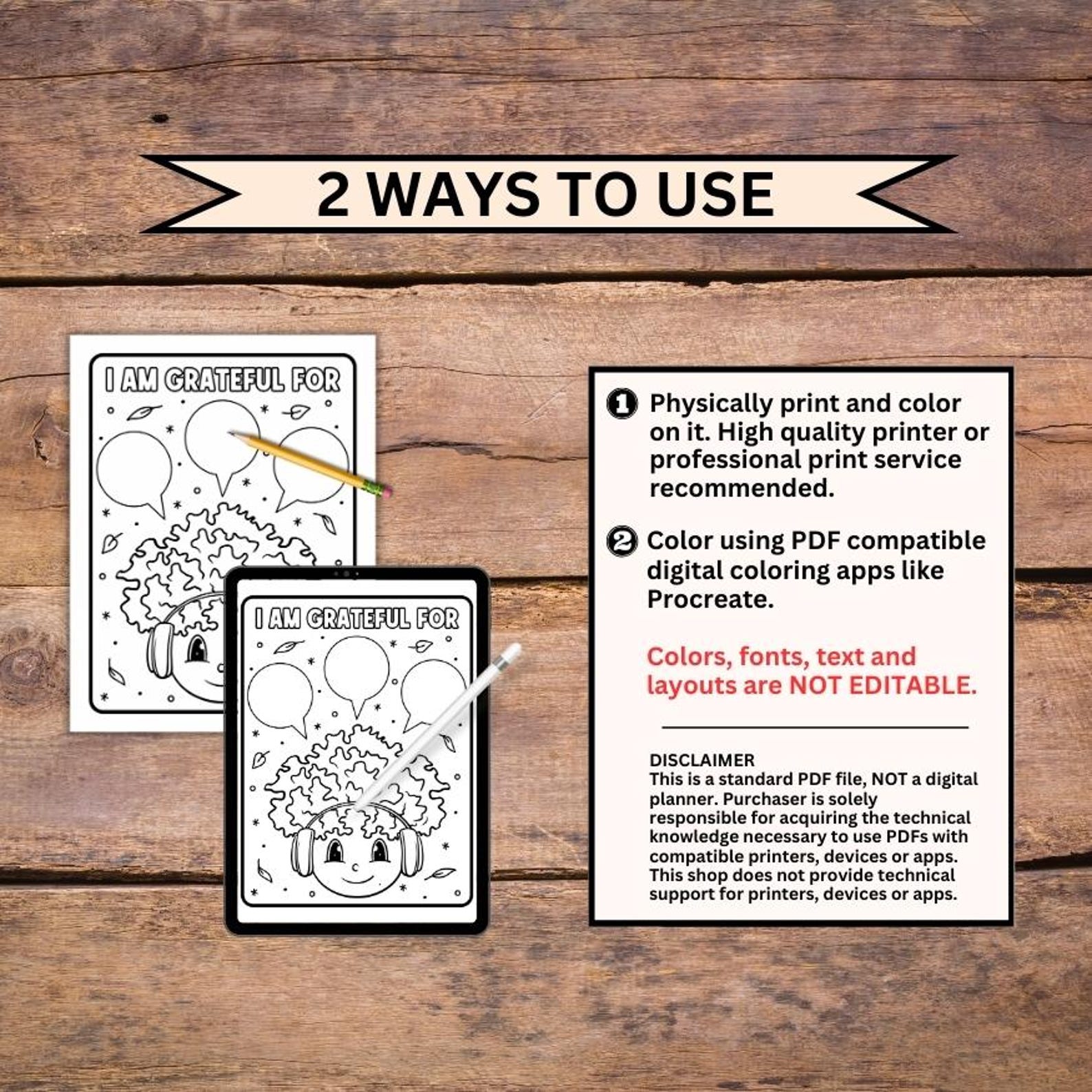 Gratitude Coloring, Thanksgiving Coloring Pages, Gratitude Coloring ...