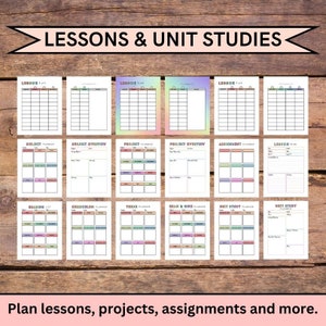 Homeschool Planner Printable, Homeschool Planner 2025, Homeschool ...