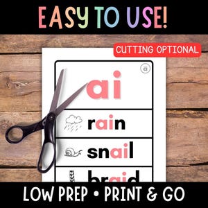 Vowel Teams Anchor Charts, Vowel Team Charts, Vowel Team Posters ...