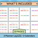 School Planner Printable, Year at a Glance, Homeschool Planner, School ...