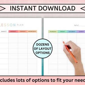 Homeschool Planner Printable, Homeschool Planner 2023 2024 2025 ...