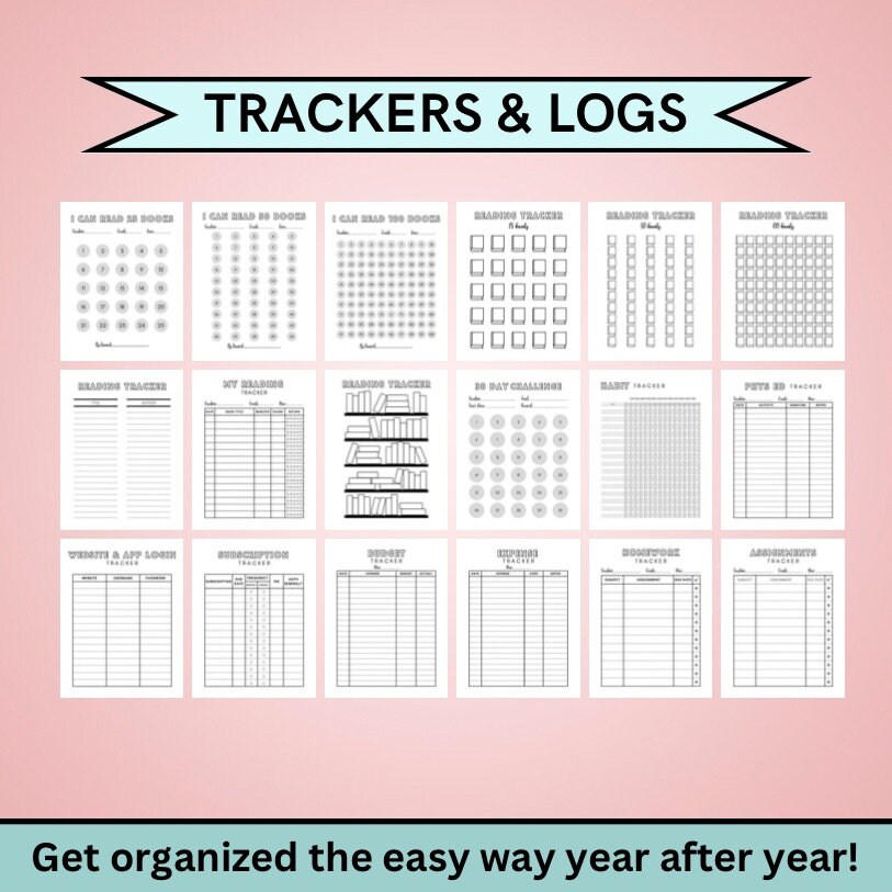 Homeschool Planner, Printable, 2024 2025, Lesson Planner, Planner ...