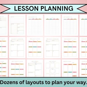 Homeschool Planner Printable Homeschool Planner 2023 2024 - Etsy