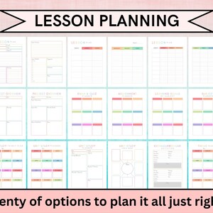 Homeschool Planner Printable Homeschool Planner 2023 2024 - Etsy