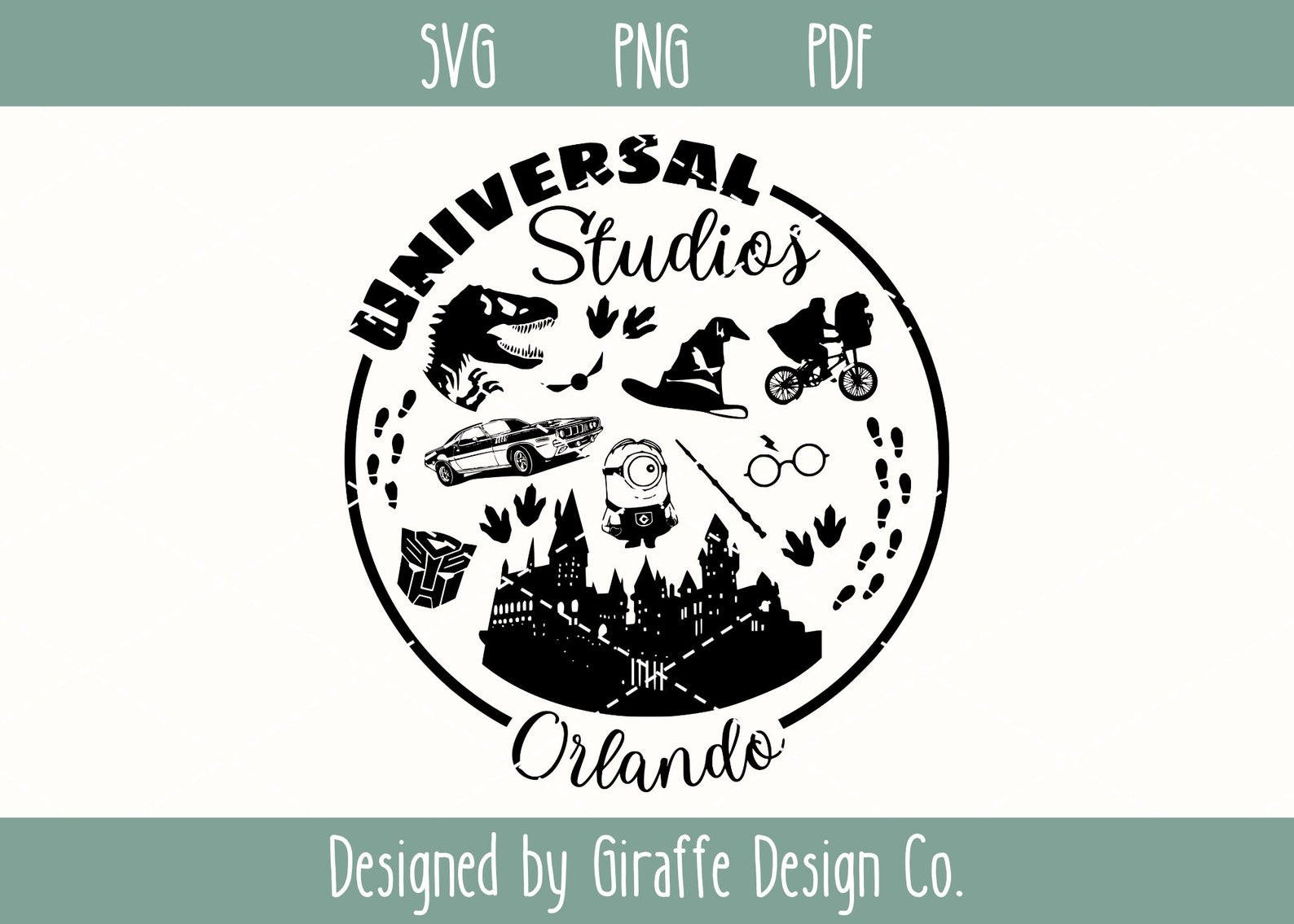 Universal Studios Orlando SVG, SVG File for Cricut, Universal Studios ...