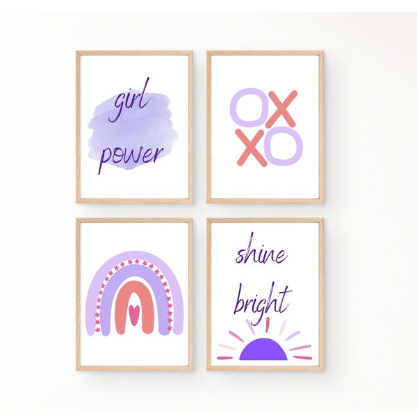 Teenage Girls Wall Art - Etsy