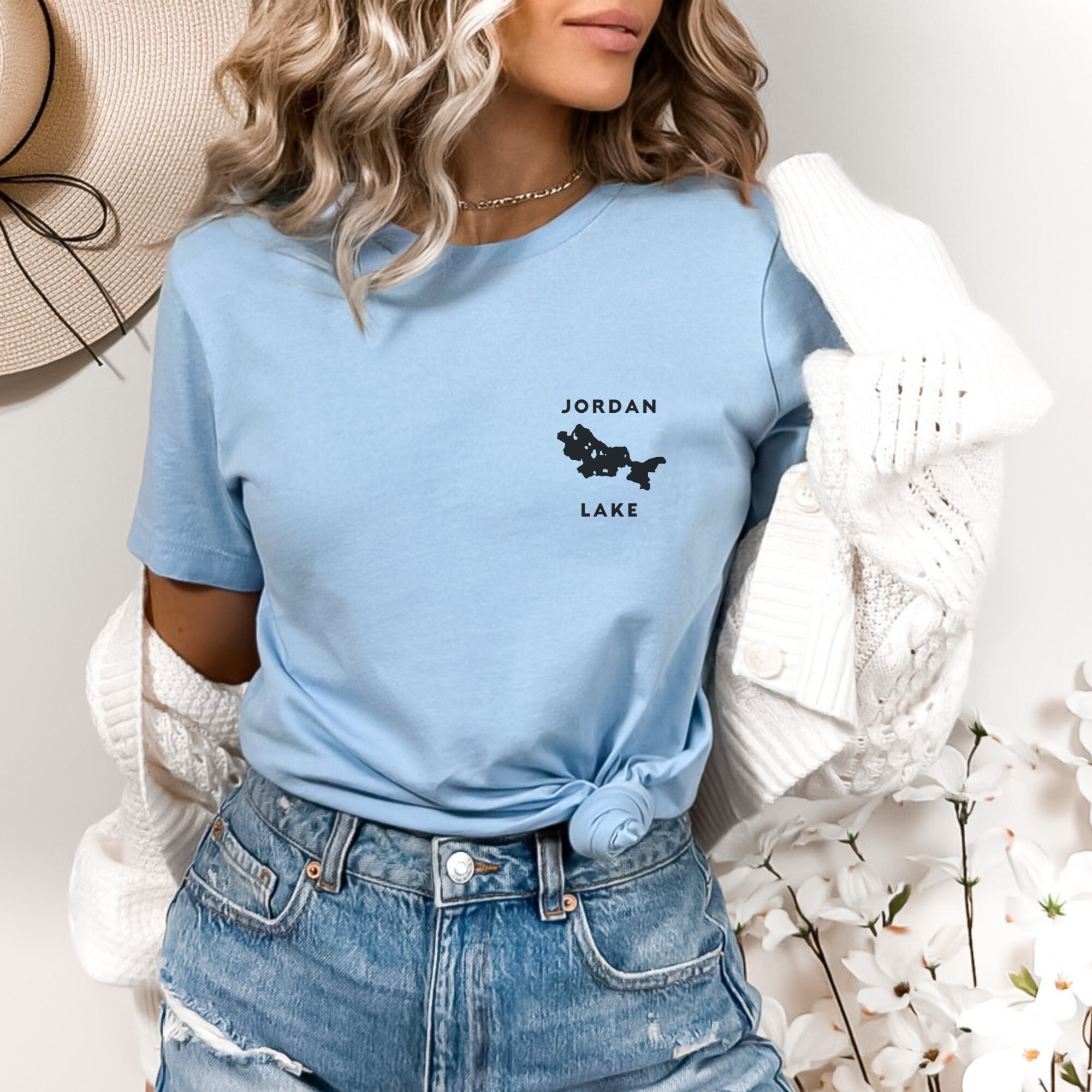 Custom Lake Map T-shirt Lake Life Shirt Vacation Shirt - Etsy Canada