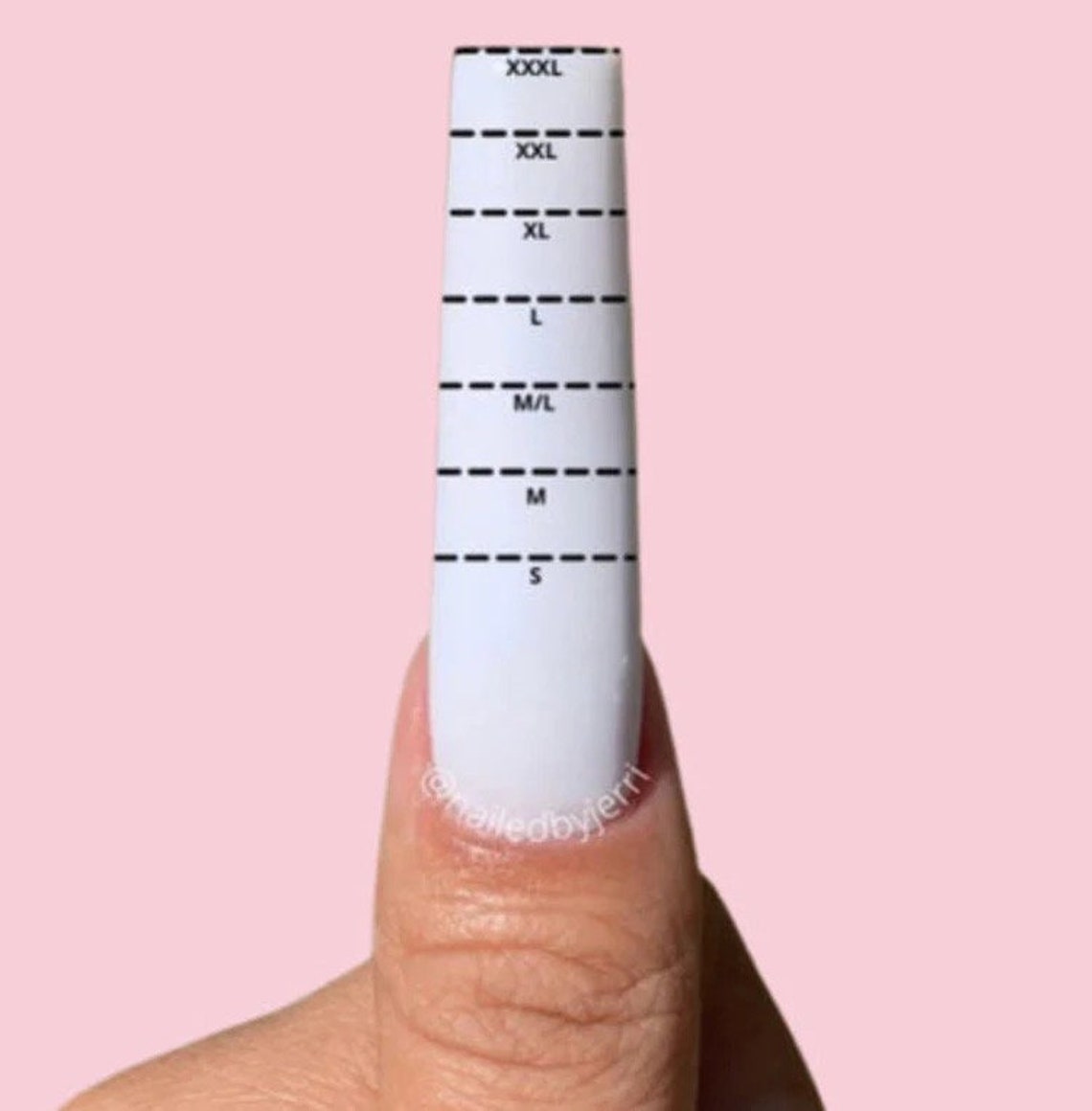 Guide on Measurments/length/shape for Your Nails: Free Guide, DO NOT ...