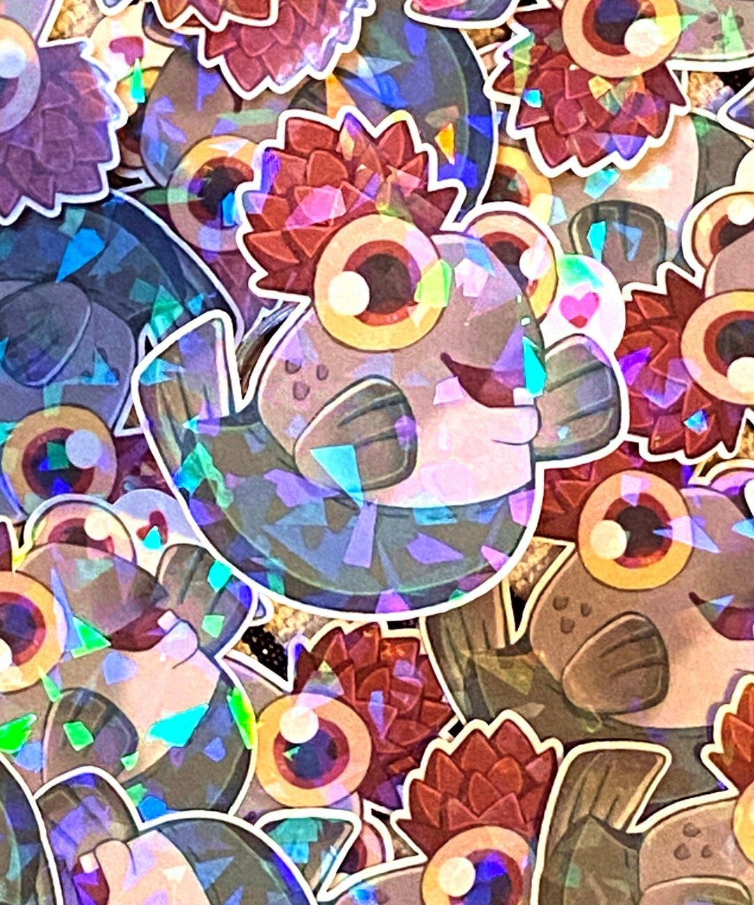 Splatoon, Small Fry Holographic Sticker - Etsy