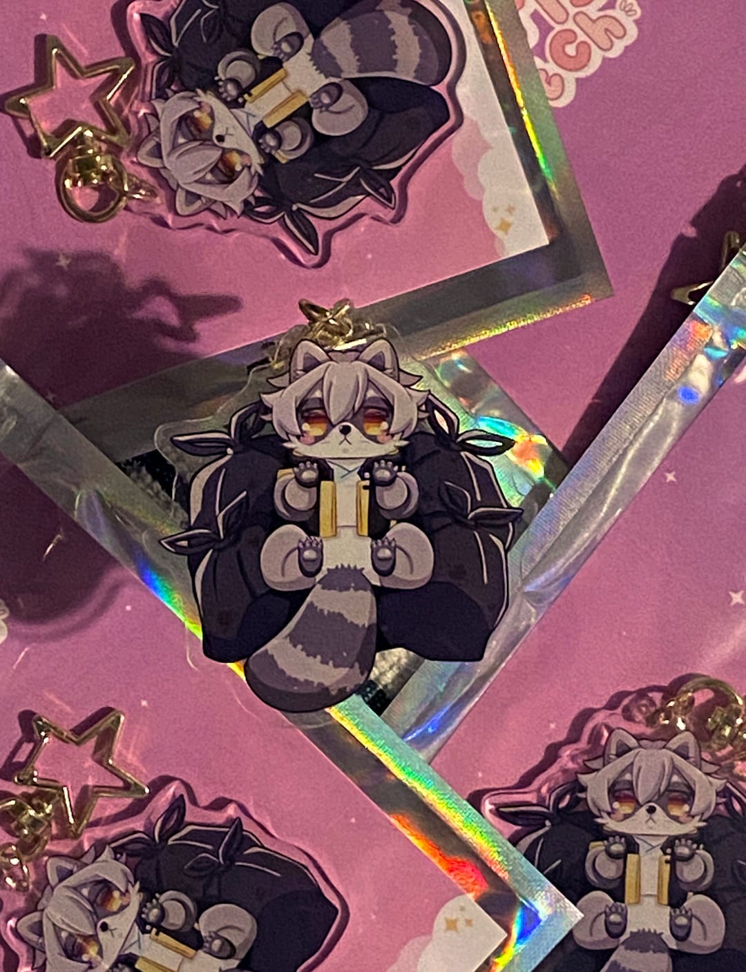Honkai Star Rail, Trash Panda Trailblazer Charm - Etsy