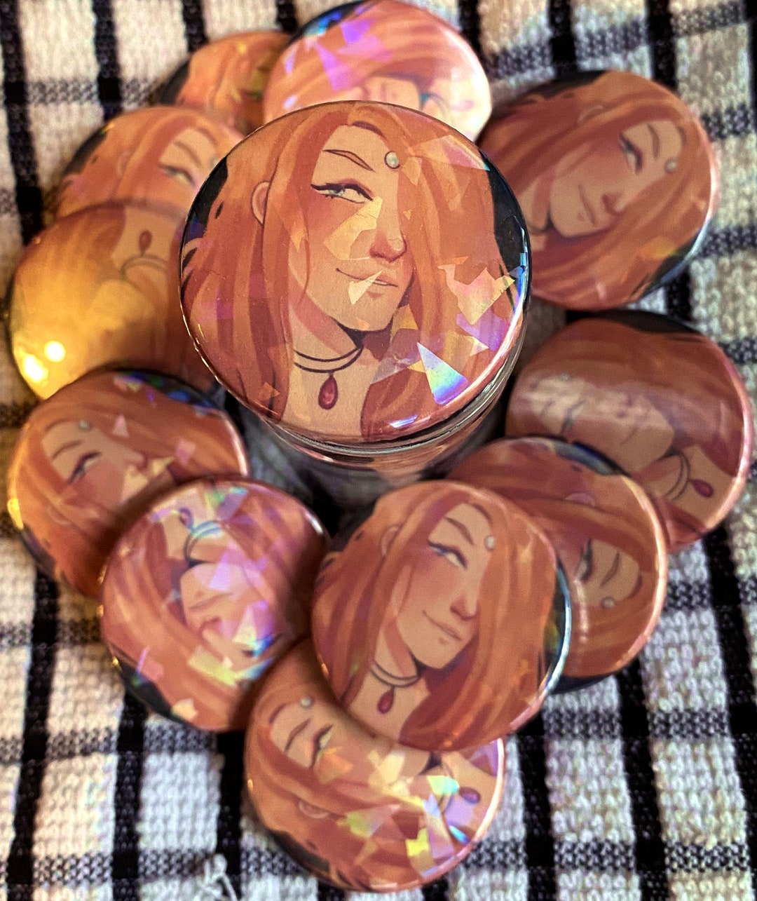 Final Fantasy, FFXIV Zenos Yae Galvus Holographic 38mm Badge - Etsy