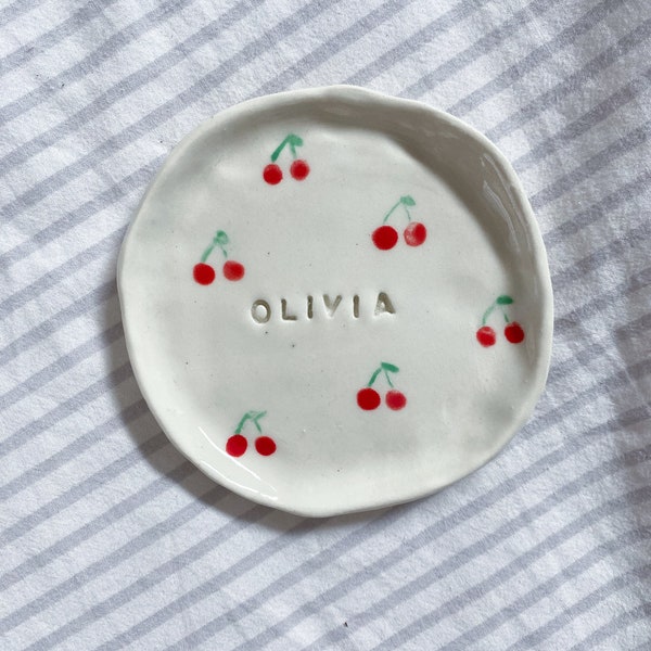 Ceramic Trinket Dish - Etsy