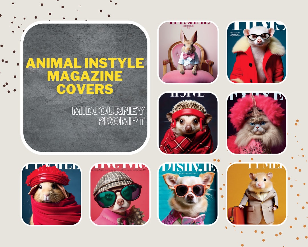 Stylish Pet Fashion Photography Prompt,ai Artwork, Professional ...