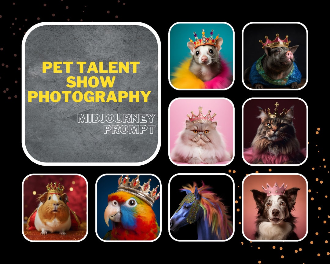 Pet Talent Show Photography,ai Artwork, Professional Midjourney AI Art ...