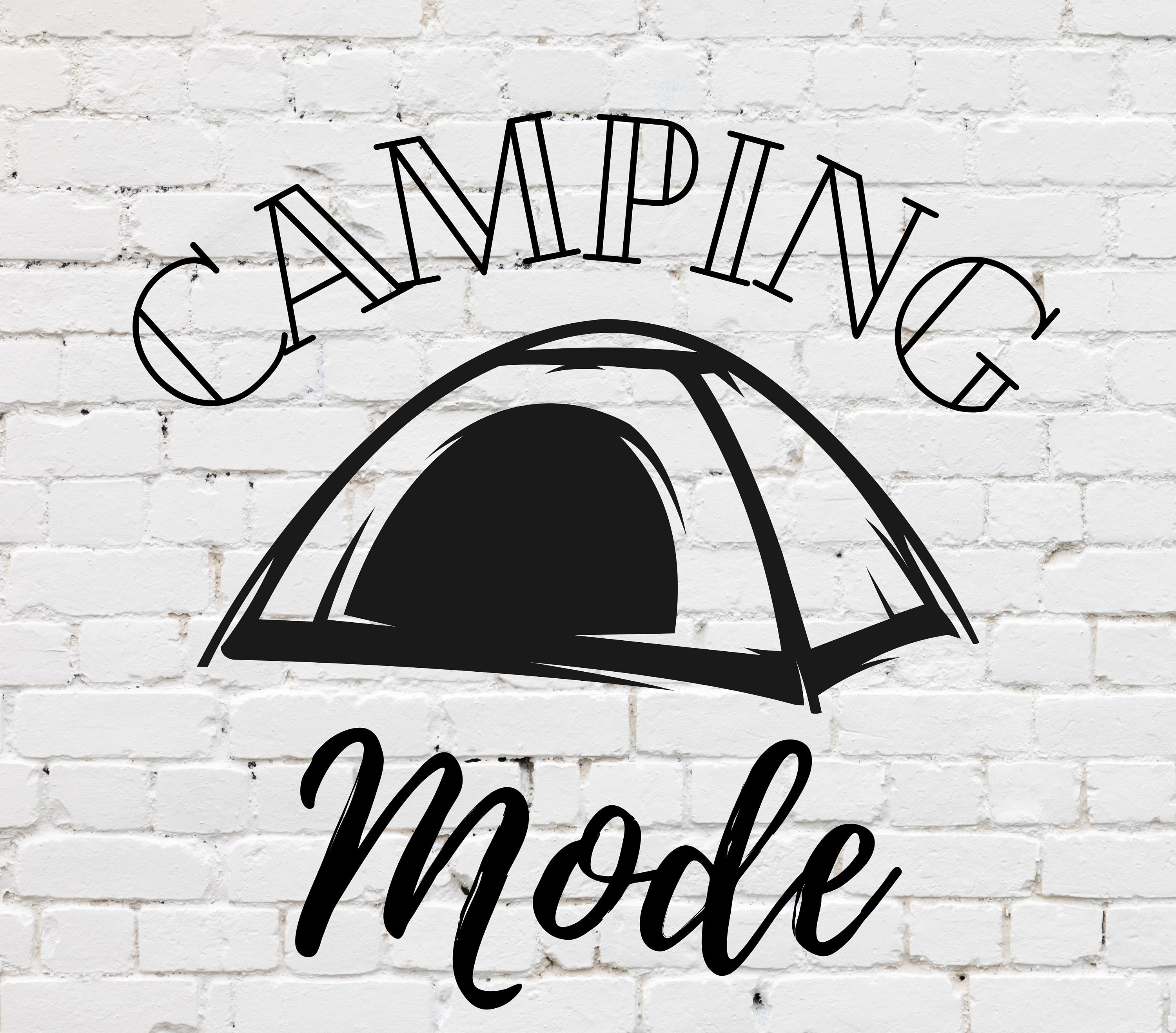 Camping Mode SVG - Etsy