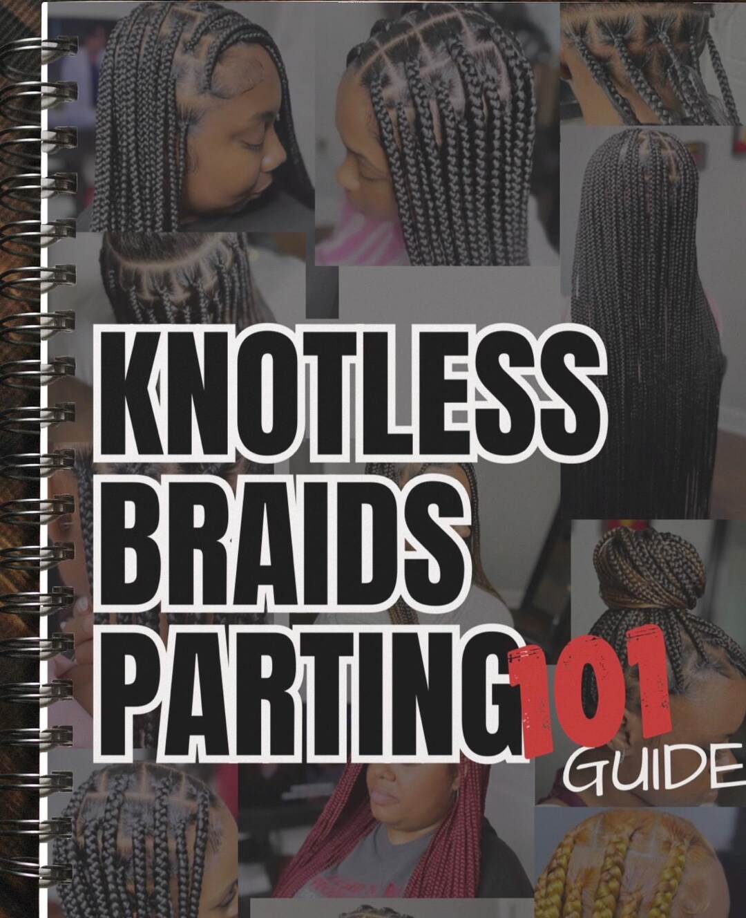 The Knotless Parting Guide: How to Get Clean, Neat Sections for Braids ...