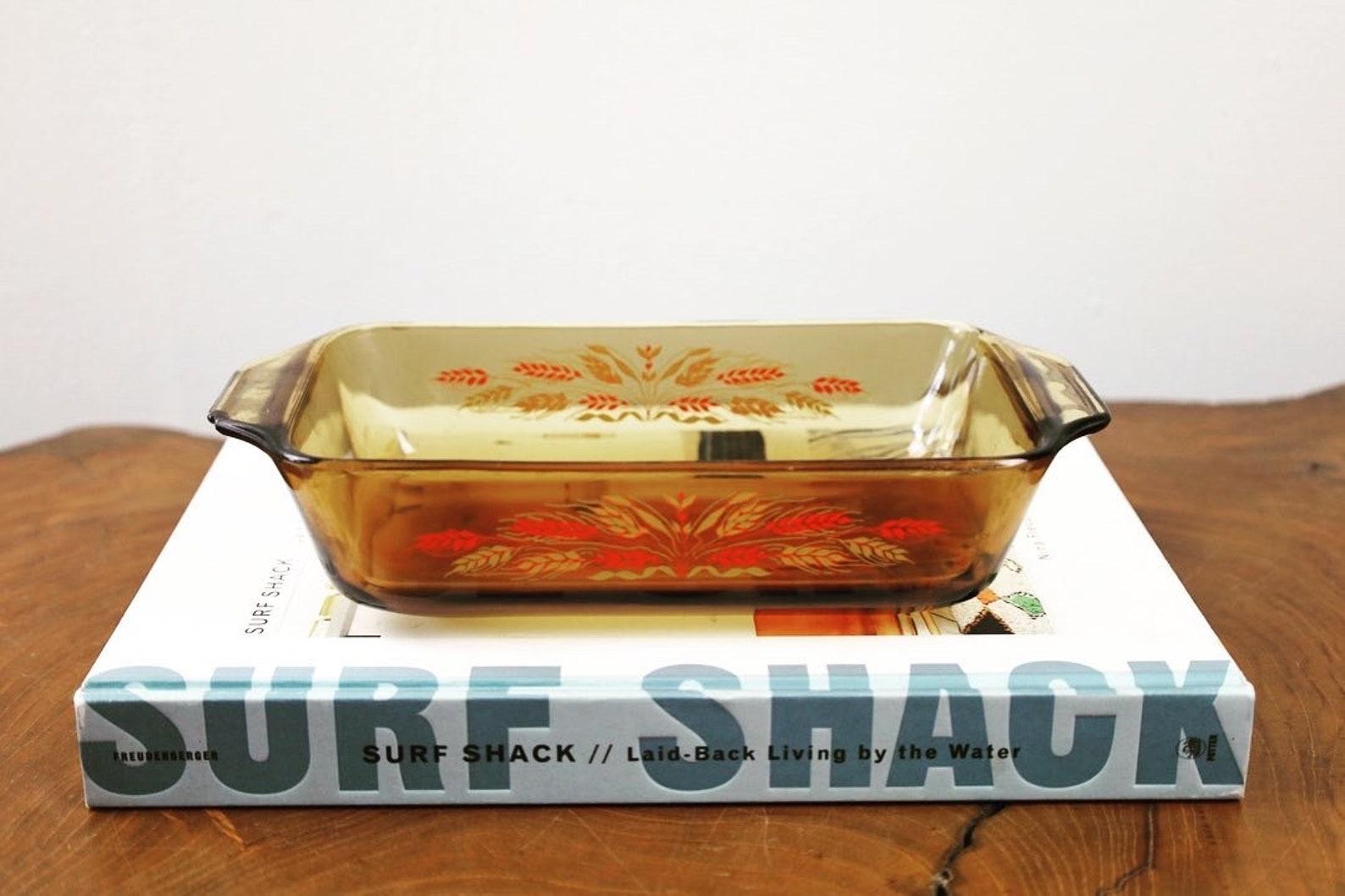 Vintage | Mcm Anchor Hocking Wheat Pattern Baking Dishes - Etsy