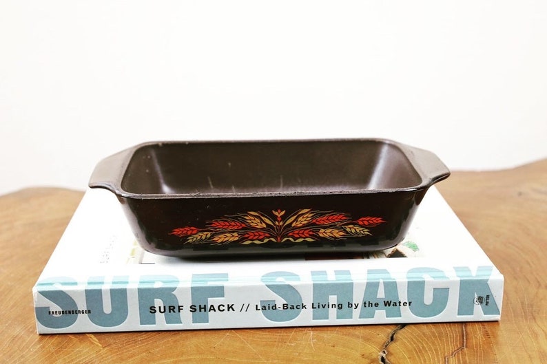 Vintage | Mcm Anchor Hocking Wheat Pattern Baking Dishes - Etsy
