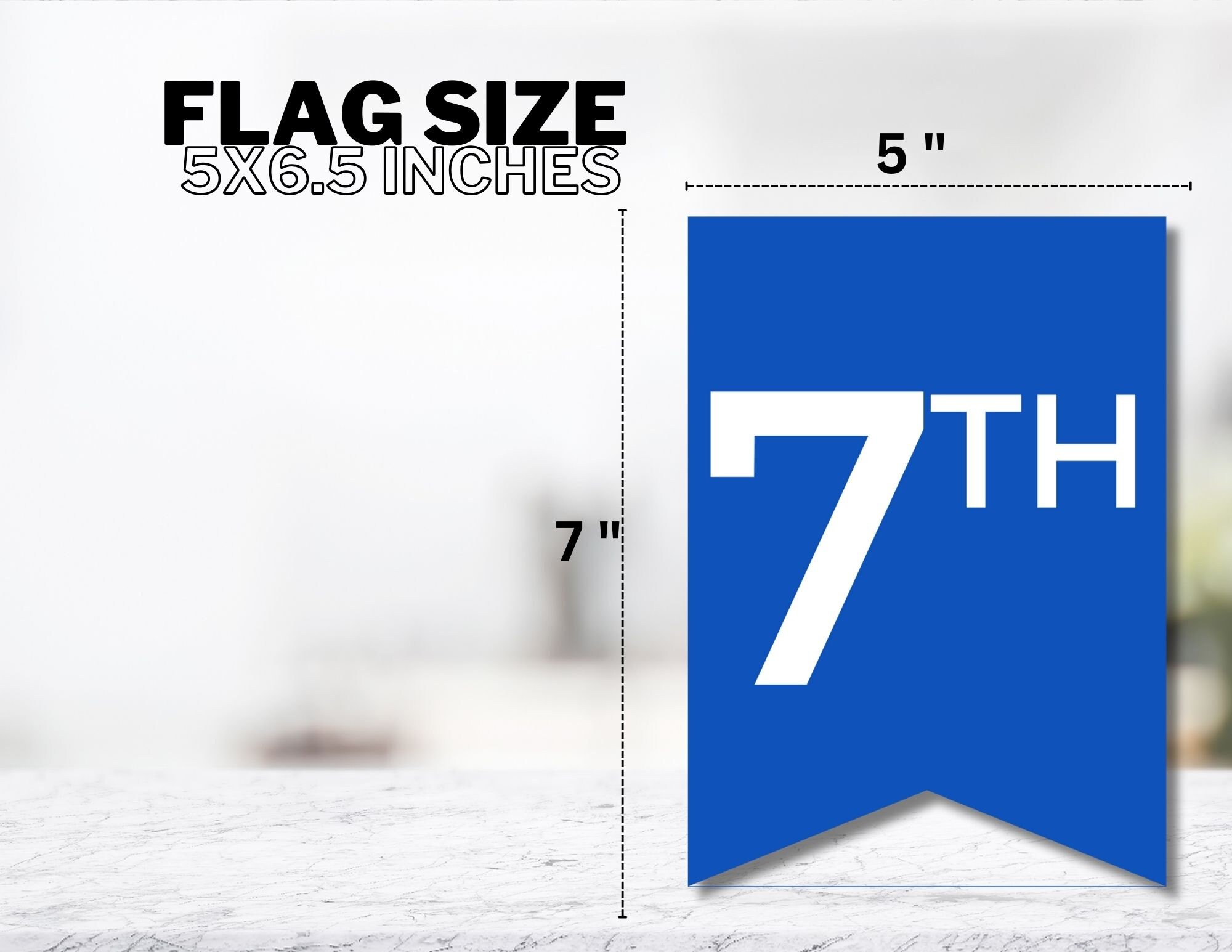 Printable Instant Download Blue Happy Birthday Banner Flags - Full ...