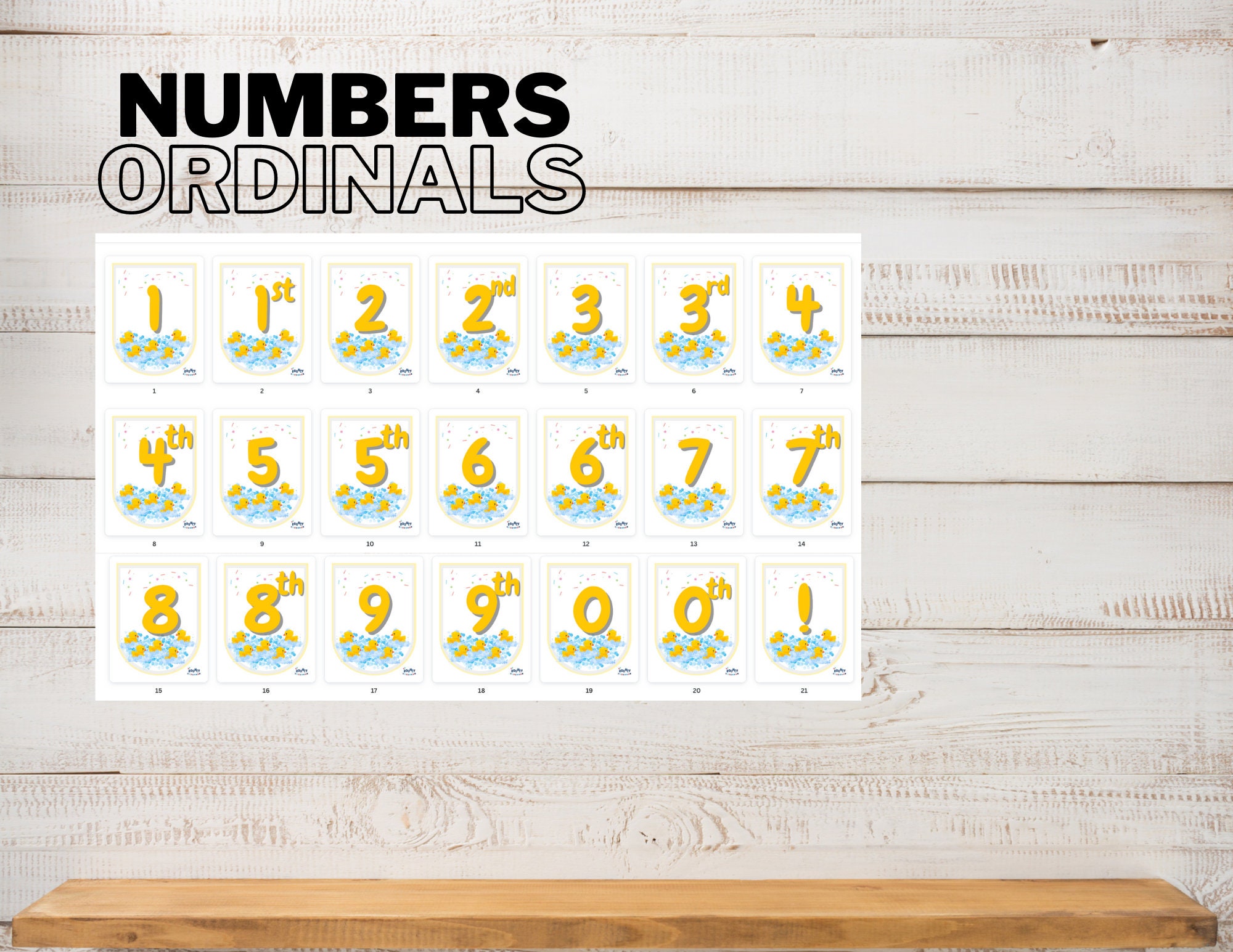 Rubber Duck Bubble Bath Baby Shower Banner - Full Uppercase Alphabet ...
