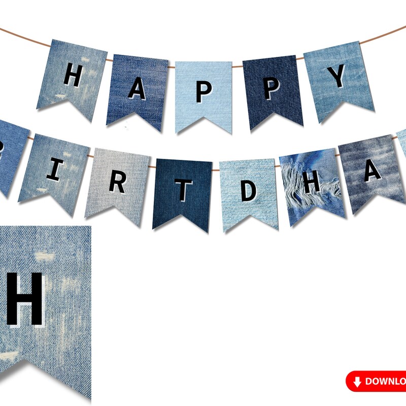 Denim Theme Party - Etsy
