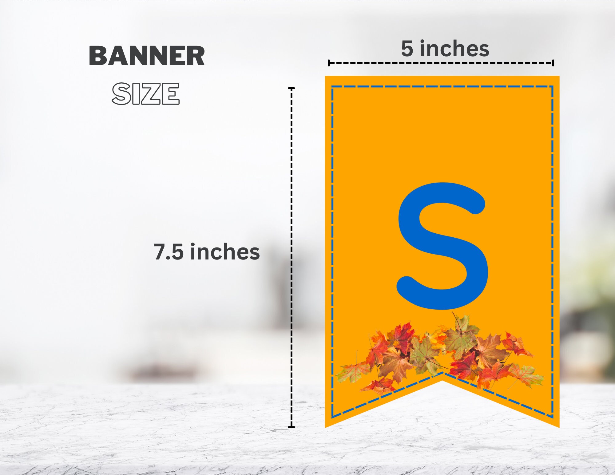 Printable Elegant Fall Alphabet Banner Deep Orange & Silver Instant ...