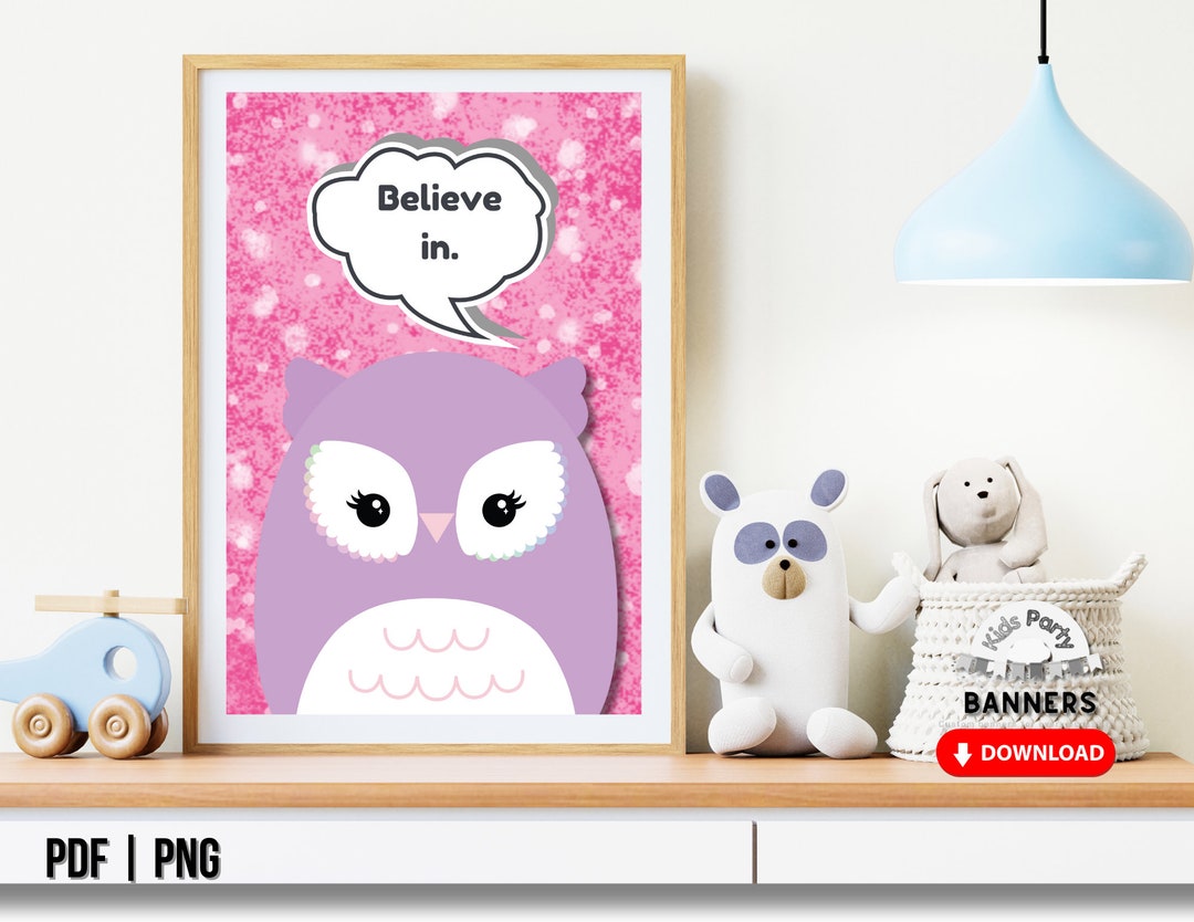 Charming Squish Mallows Party Poster - Quote (printable/digital ...