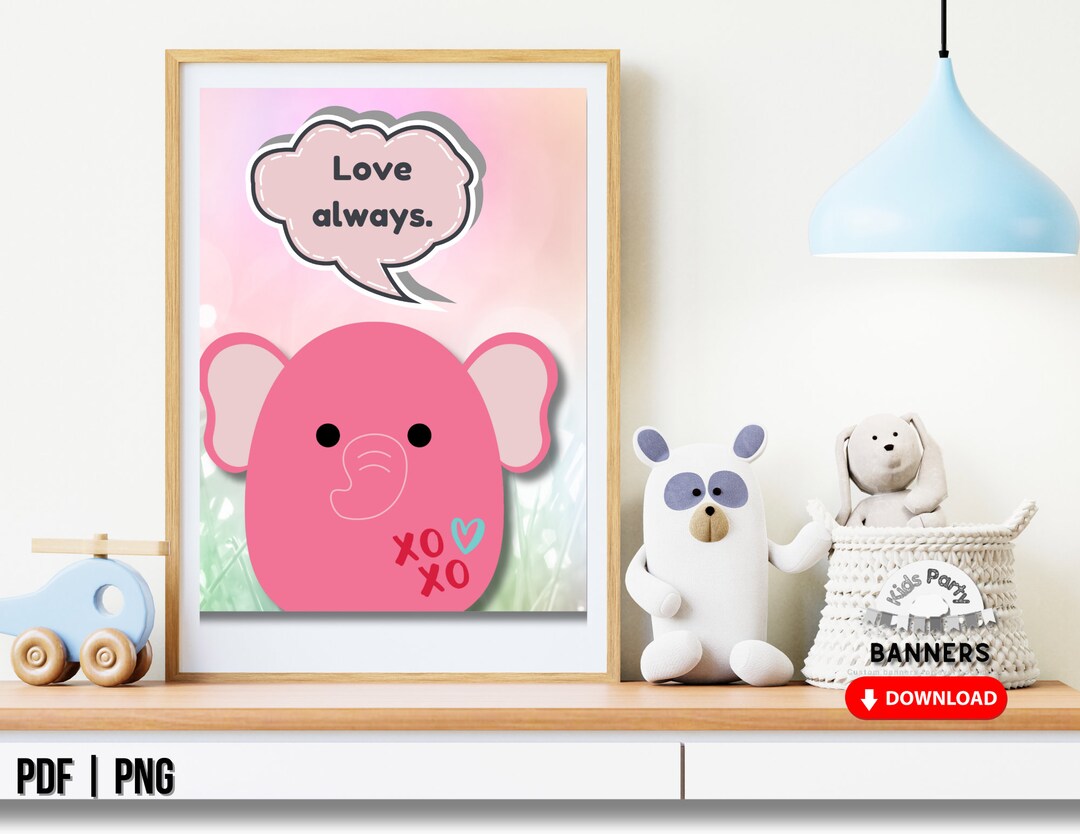 Charming Squish Mallows Party Poster - Quote (printable/digital ...