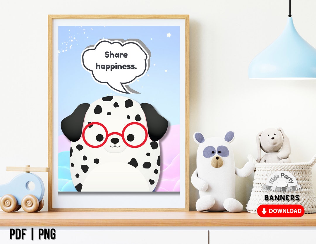 Charming Squish Mallows Party Poster - Quote (printable/digital ...