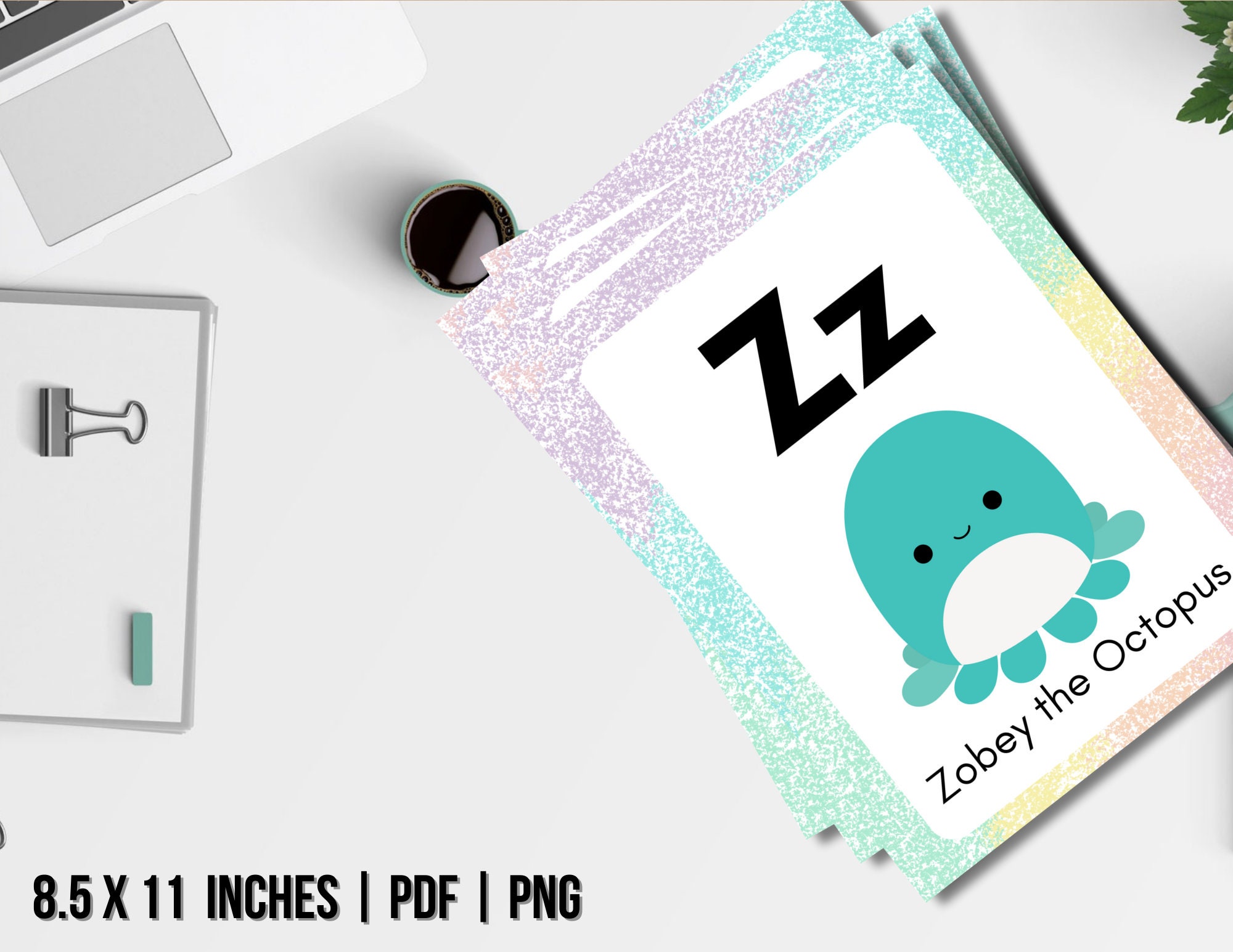 Squishmallow Alphabet Poster Set for Kids Room Decor and Homeschooling ...