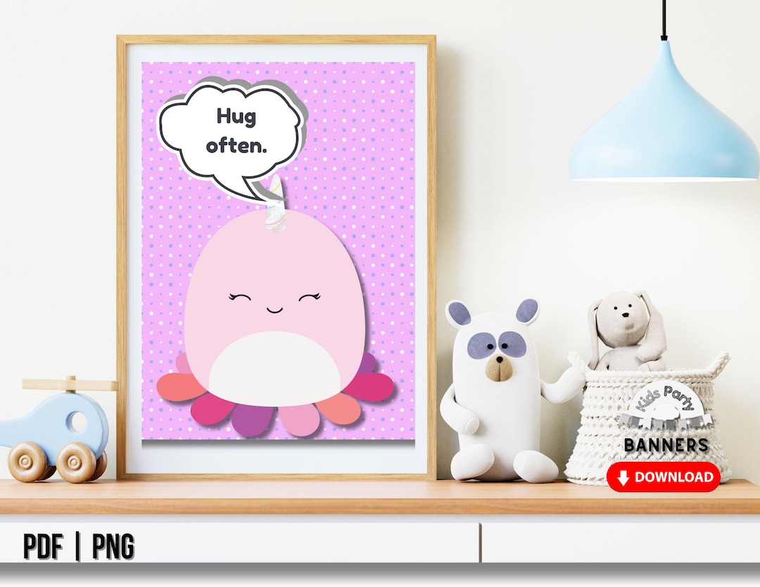 Charming Squish Mallows Party Poster - Quote (printable/digital ...