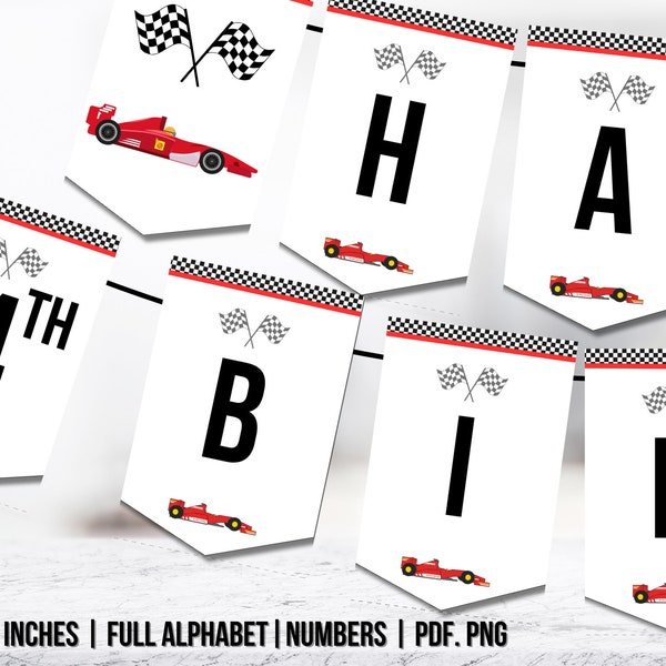 Race Car Numbers Png - Etsy