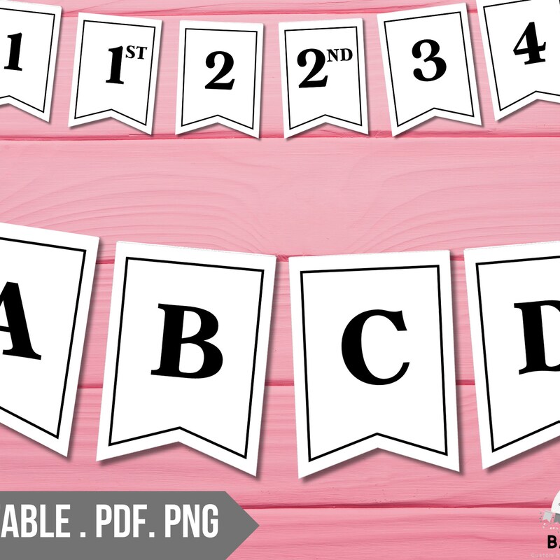 Printable Banner - Etsy