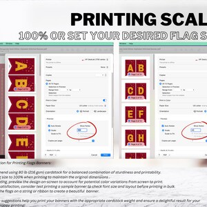 Printable Gold Glitter Alphabet and Numbers Bunting Banner - Burgundy ...