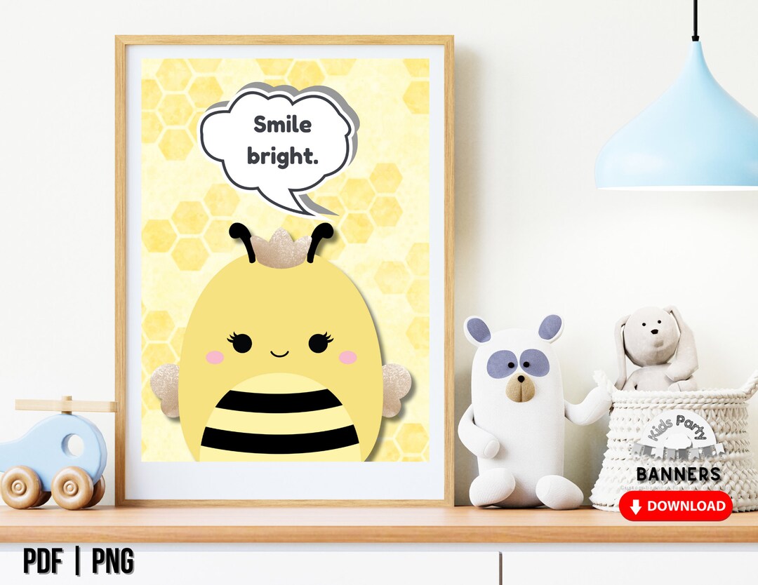 Charming Squish Mallows Party Poster - Quote (printable/digital ...