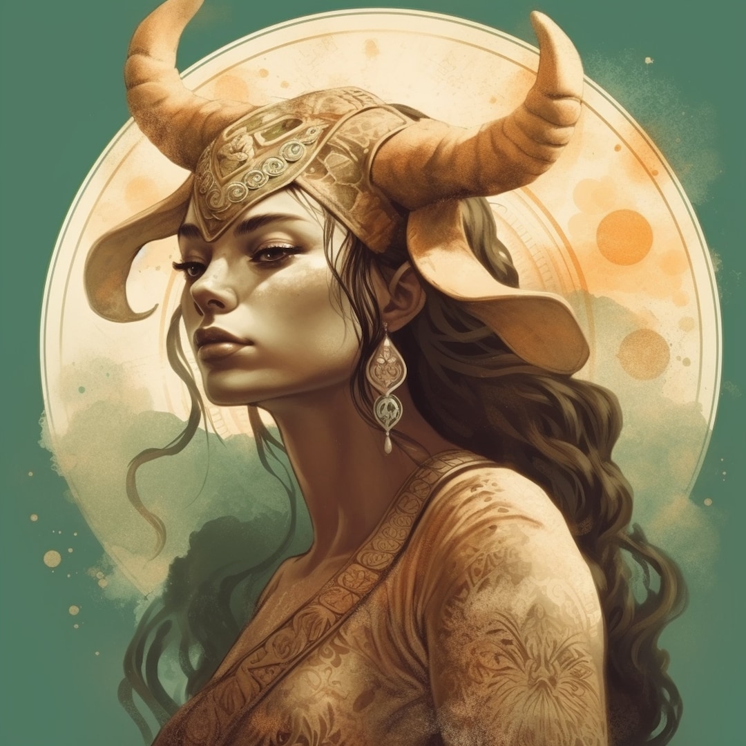 TAURUS Warrior Wall Art - Instant Digital Download - Etsy