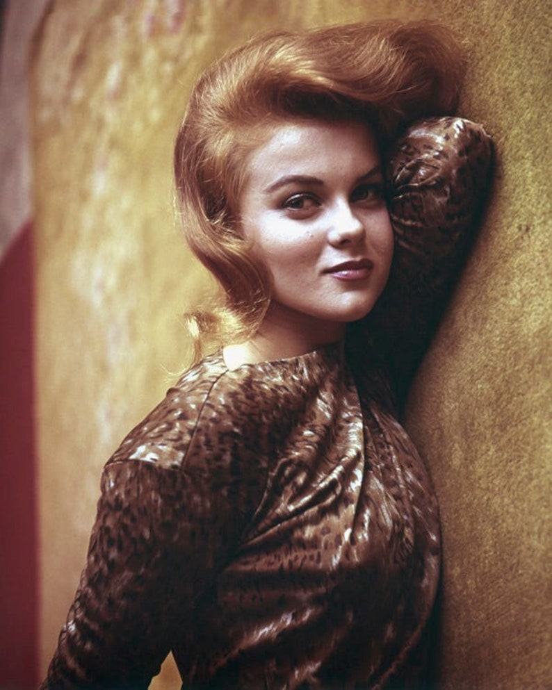 Ann Margret 8x10 Wall Art Sultry Glamour Portrait 1960s Session Color