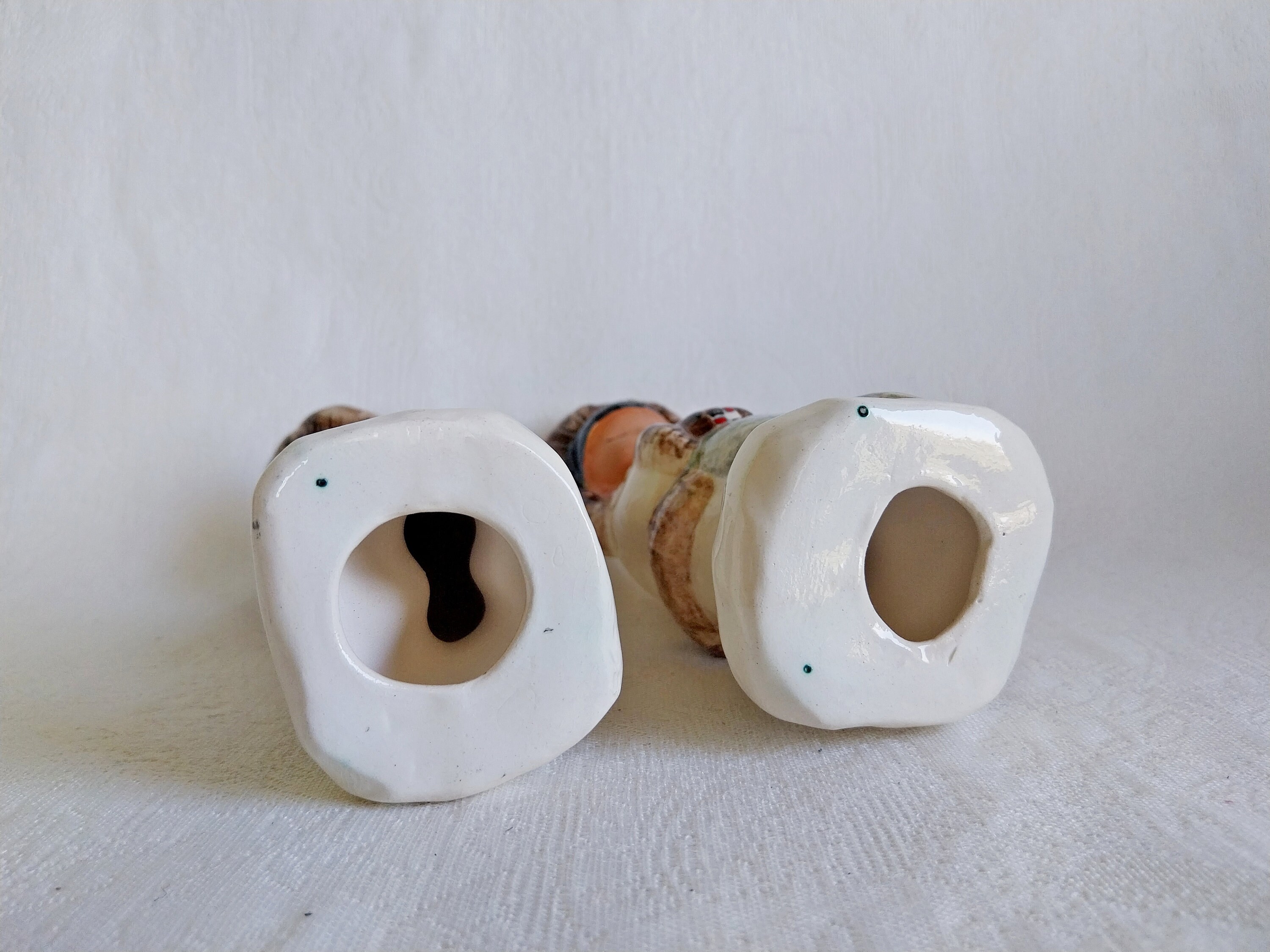 Vintage Eskimo Figurines Two Ceramic Eskimo Figures - Etsy