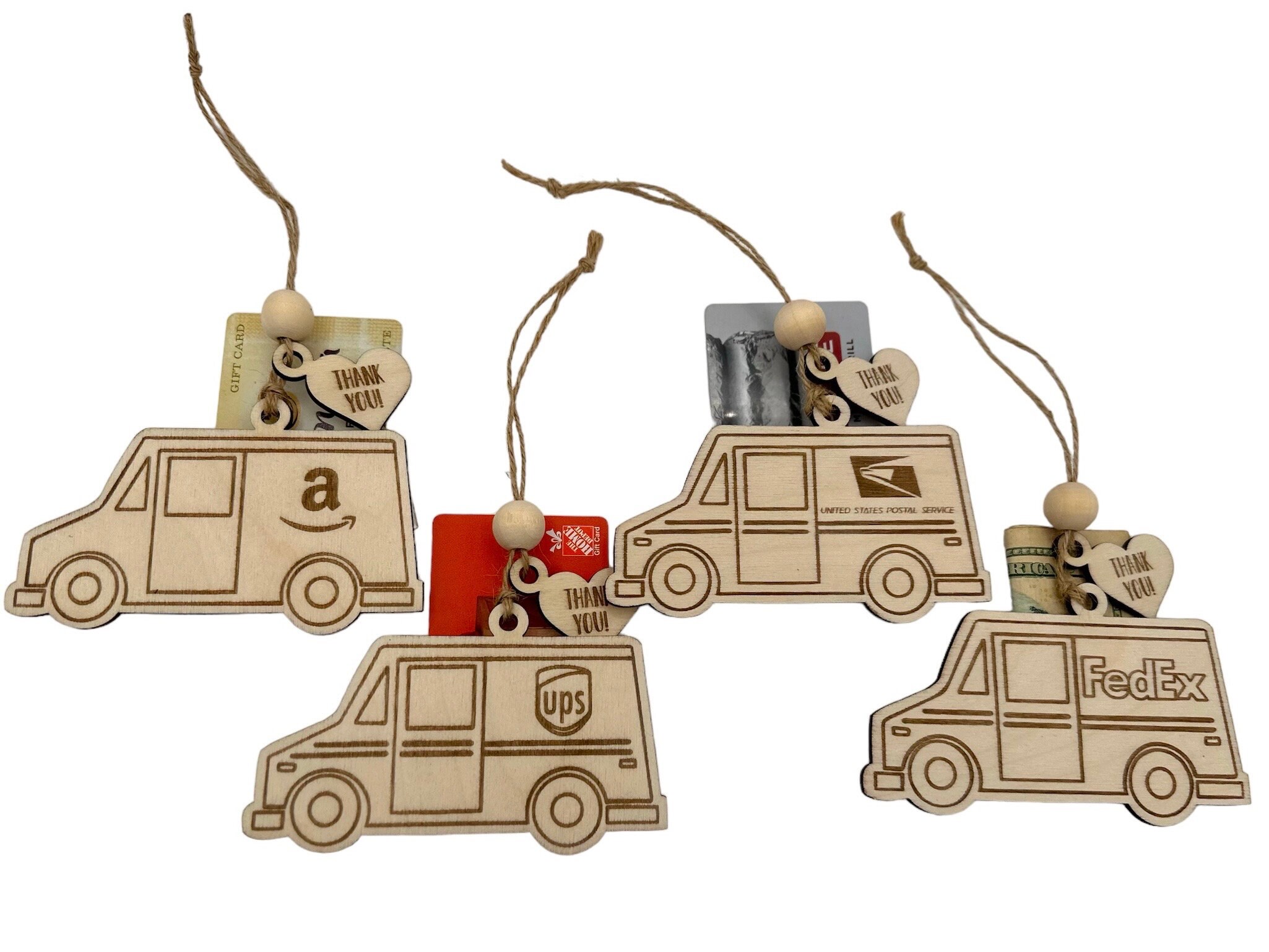 Fedex Delivery Truck Ornament Postal Worker Thank You - Etsy
