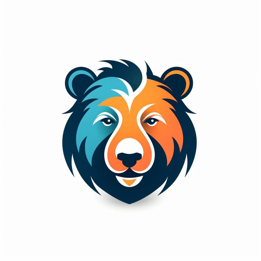 Bear Face Digital Download - Etsy