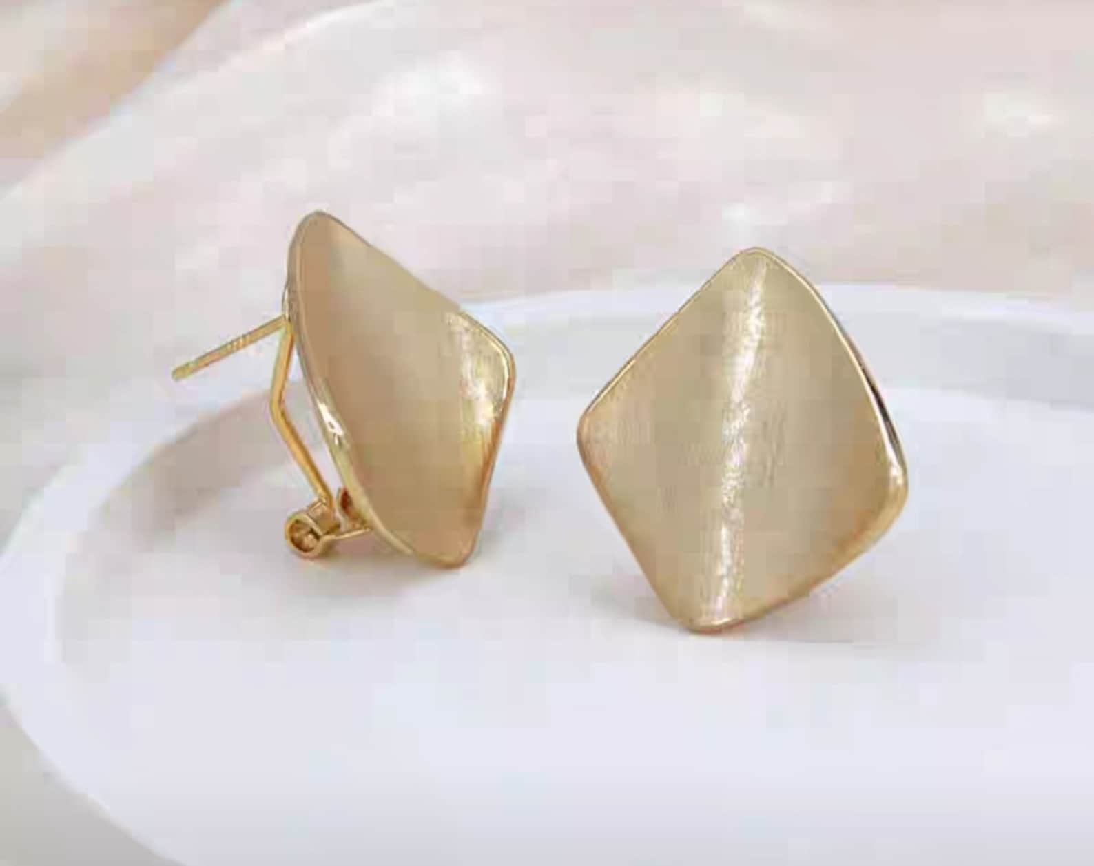 Metal Ear Buckle Trendy Niche Design Earrings - Etsy