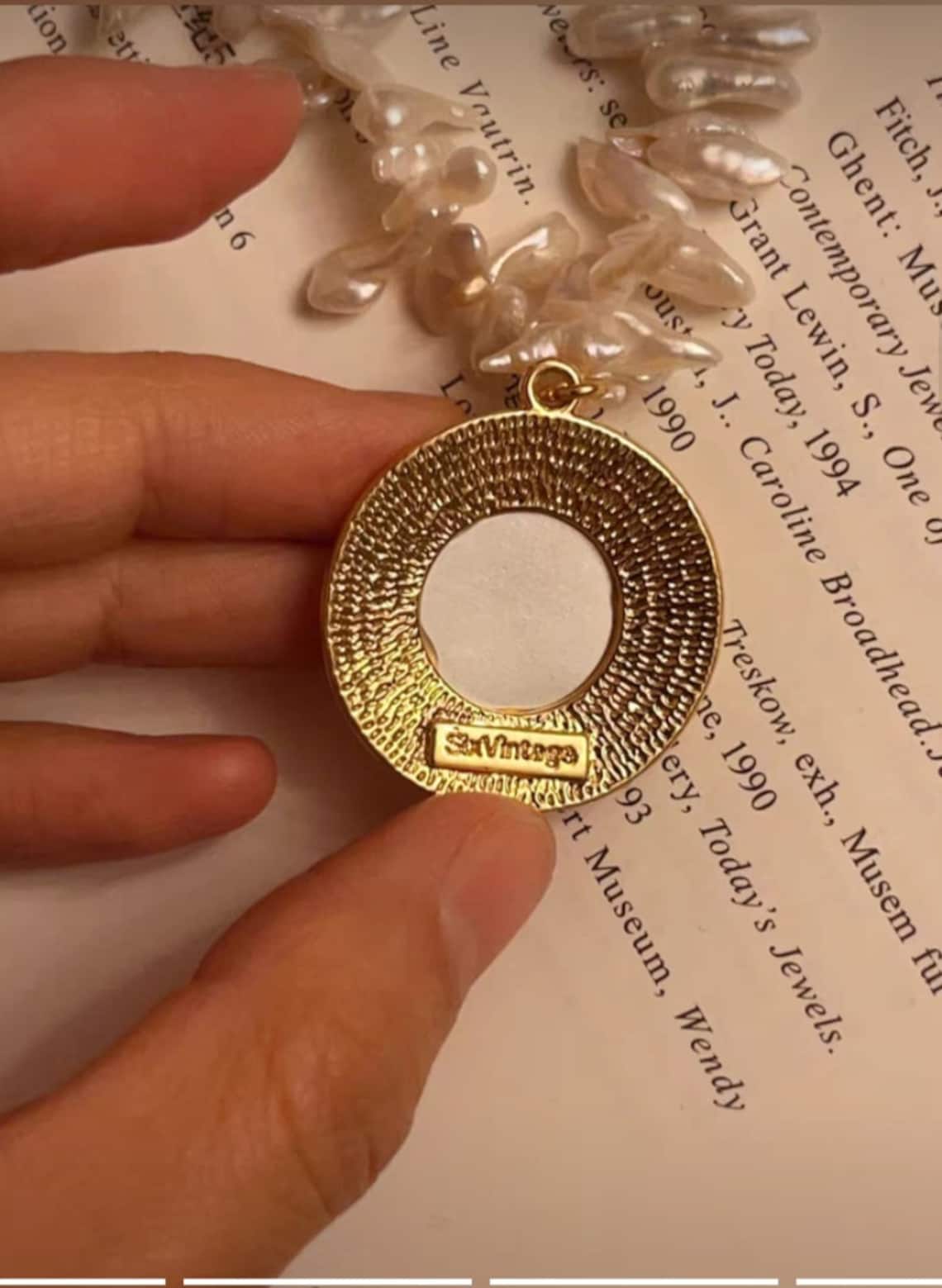 18K Electroplated Real Gold Diamond Hercules Ancient Coin Necklace Star ...