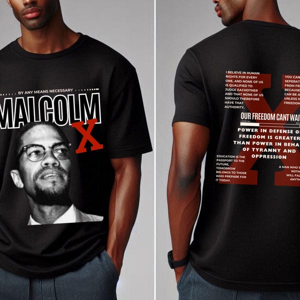Malcolm X - Etsy