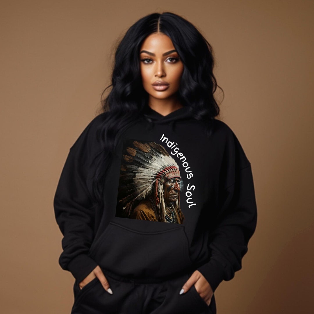 Indigenous Soul Hoodie, Native American Sweatshirt, Indigenous Gift ...