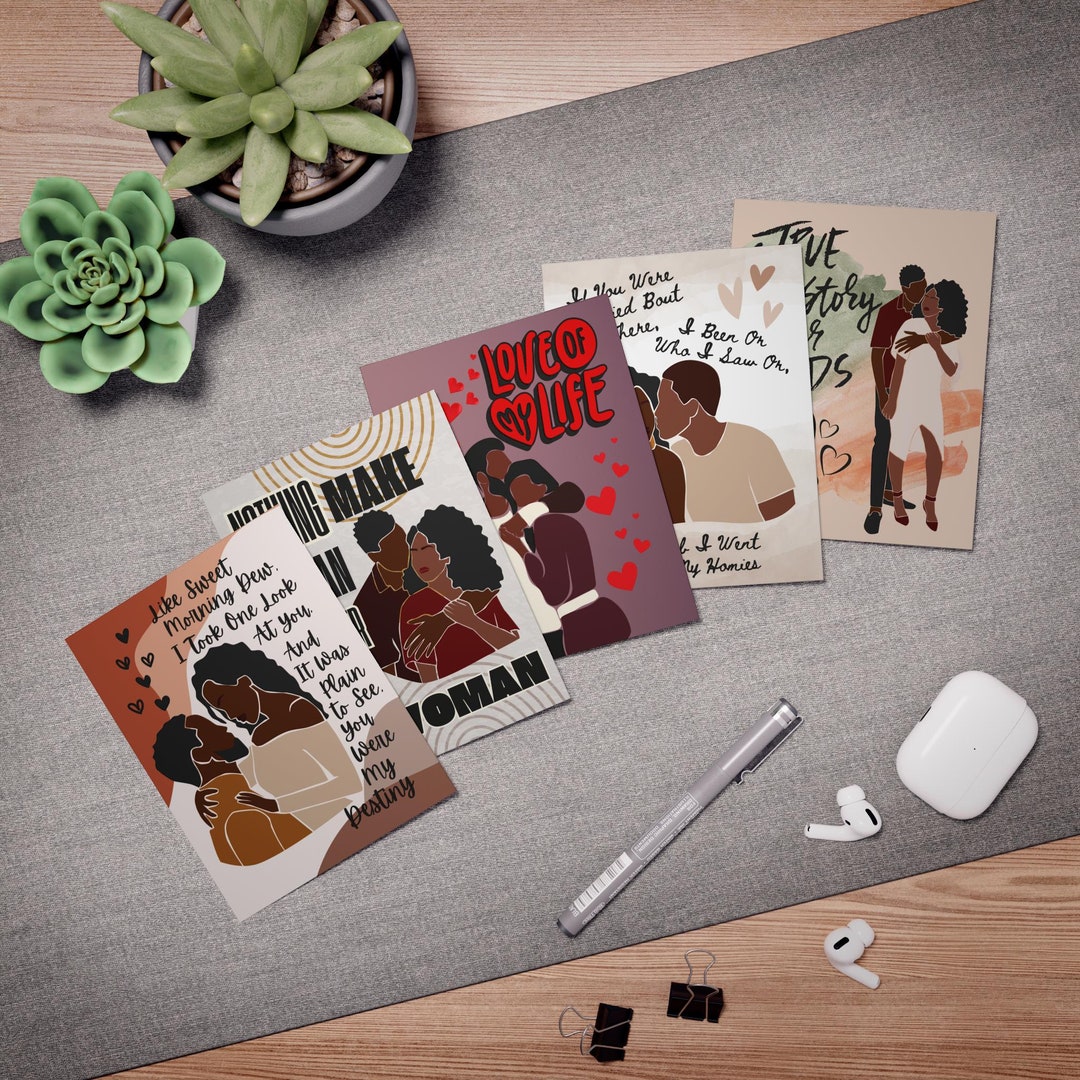 Black Love Greeting Cards, Black Couple Anniversary, Hip Hop Quotes ...