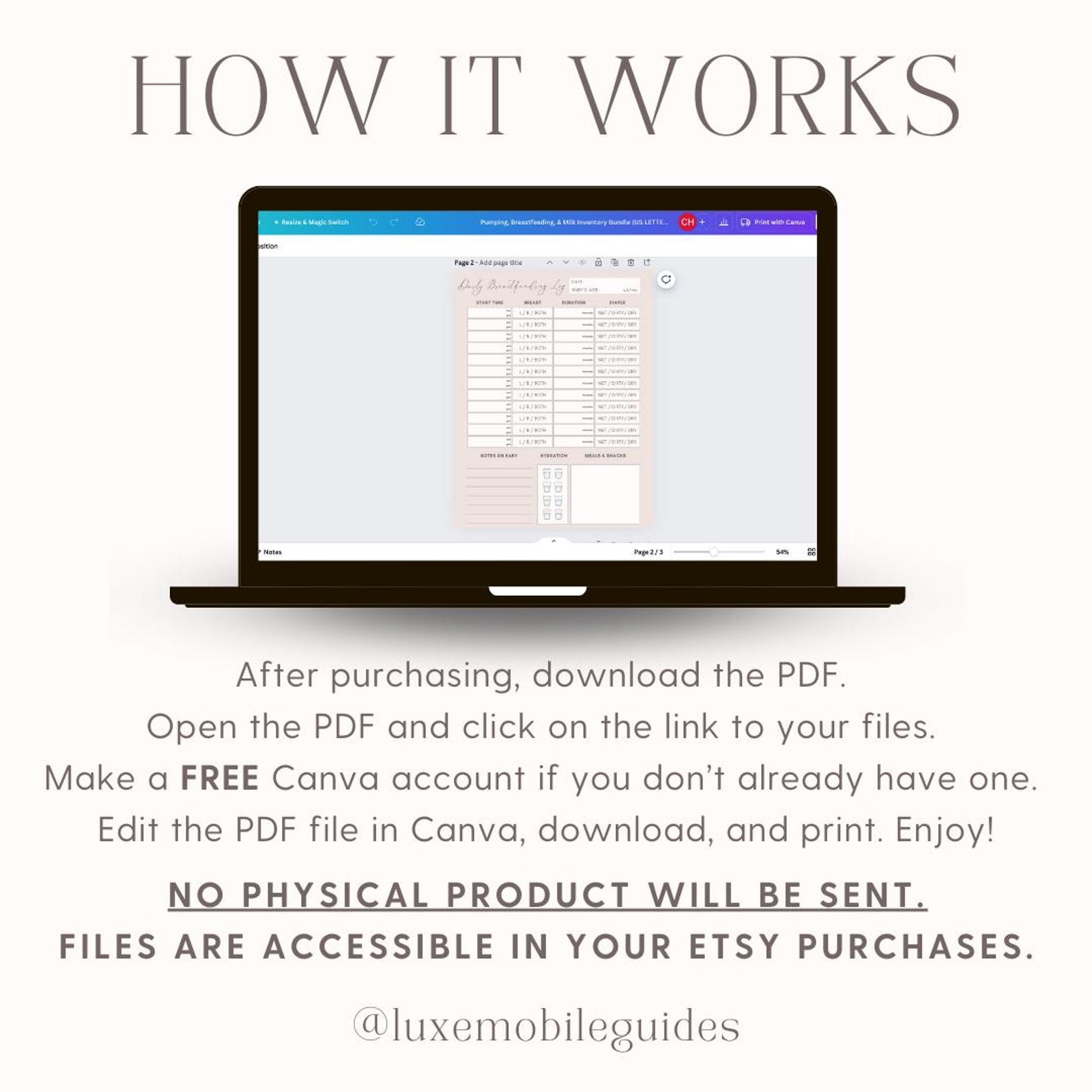 Printable Breastfeeding Log | Pumping Log | Milk Inventory Log ...
