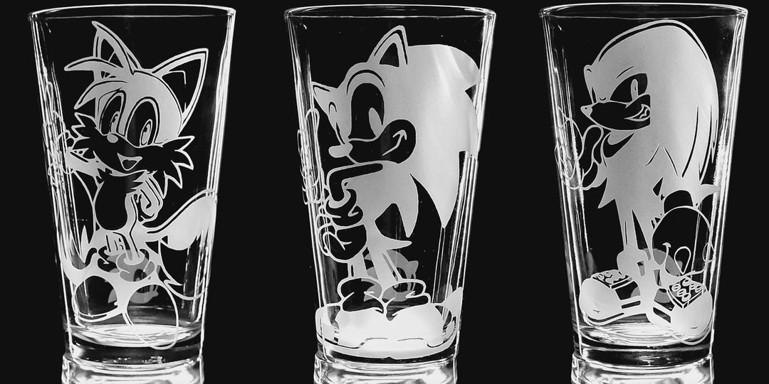 Sonic Glass Collection - Etsy